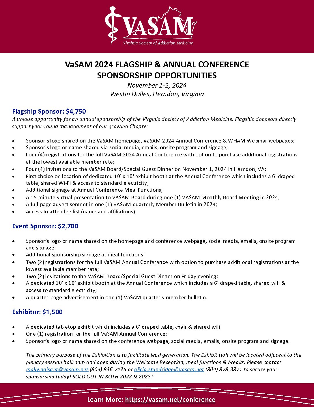 2024 VaSAM Conference | VaSAM